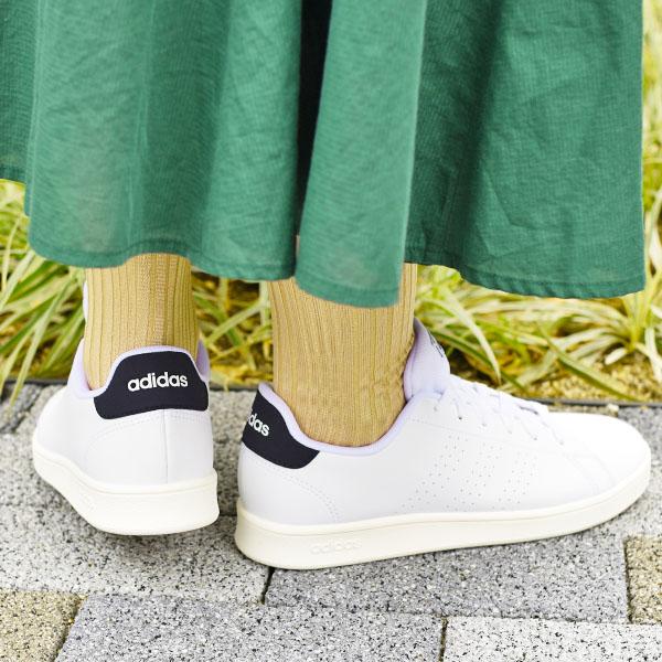アディダス レディース スニーカー adidas ADVANCOURT K アドバンコート ローカット カジュアル シューズ 靴 2022秋 ...