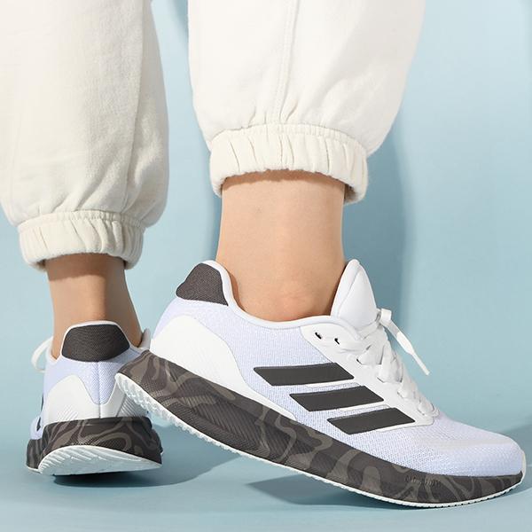 adidas アディダス スニーカー レディース RUNFALCON 5 W ローカット ランニングシューズ ランシュー 2025春夏新色 ...