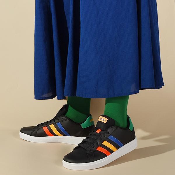 ブランド公式商品認証店 アディダス レディース スニーカー adidas GRAND COURT 2.0 K グランドコート ローカット ...