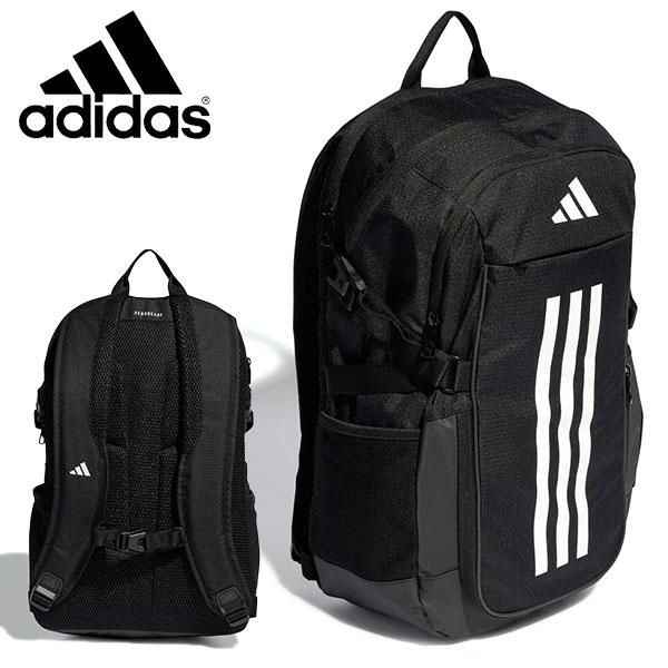 adidas（アディダス） シューズ収納可能 リュックサック トレーニング パワーバックパック 24L リュック スポーツバッグ バッグ ...