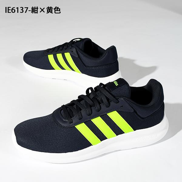 アディダス メンズ スニーカー adidas LITE RACER 4.0 M ライトレーサー ローカット 2024秋冬新作 IE6132 ...