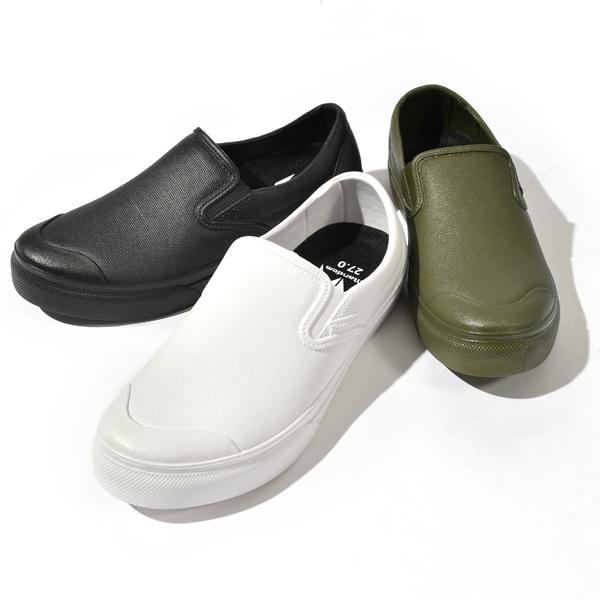 防水 スニーカー メンズ レディース マルゴ MARUGO 丸五 マンダム #56 ワークシューズ レインシューズ スリッポン 作業靴 耐油 帯電防止 MNDM56 :marugo ...