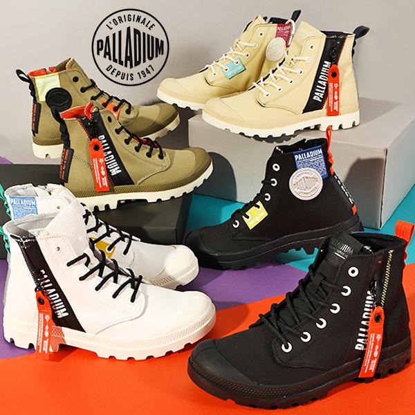 PALLADIUM パラディウム スニーカー メンズ レディース パンパ オーバーラボ ファスナー付き ハイカット シューズ 靴 78725 ...