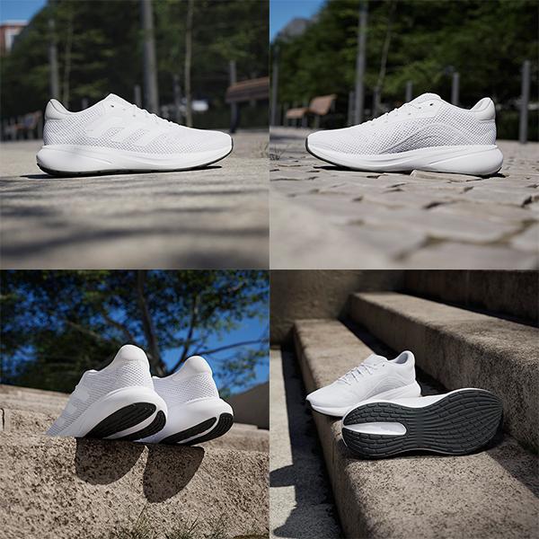 adidas アディダス ランニングシューズ メンズ レディース スニーカー RESPONSE RUNNER U ローカット ランシュー ...