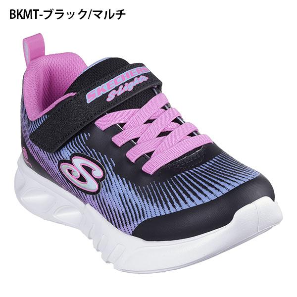 光る靴 スケッチャーズ キッズ スニーカー SKECHERS Sライツ フリッカー フラッシュ シューズ 靴 女の子 子供 ライトアップ ...