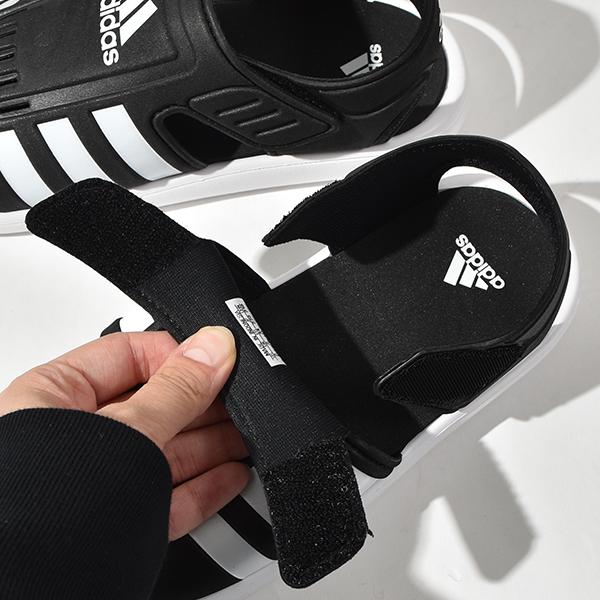 アディダス つま先保護 水陸両用 キッズ サンダル adidas ジュニア 子供 シューズ 子供靴 ベルクロ 2024春夏新色 GW0384 ...