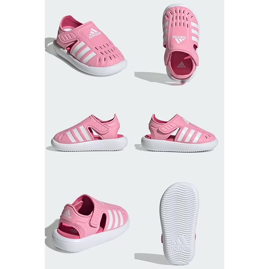 adidas アディダス つま先保護 水陸両用 ベビー サンダル キッズ ジュニア 子供 シューズ ベルクロ GW0391 IE2604 ...