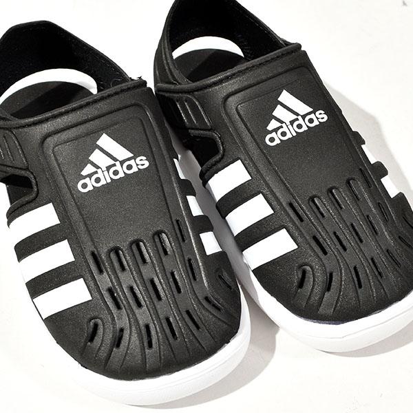 アディダス つま先保護 水陸両用 ベビー サンダル adidas キッズ ジュニア 子供 シューズ ベルクロ 2024春夏新色 GW0391 ...