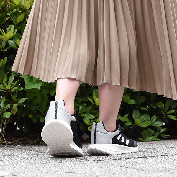 アディダス レディース スニーカー adidas TENSAUR RUN K キッズ ジュニア 子供 紐靴 ひも靴 シューズ 靴 3本ライン ...