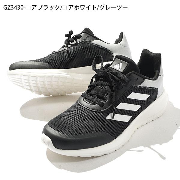 アディダス レディース スニーカー adidas TENSAUR RUN K キッズ ジュニア 子供 紐靴 ひも靴 シューズ 靴 3本ライン ...