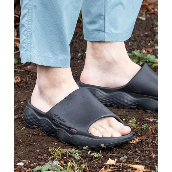 Columbia コロンビア リカバリーサンダル メンズ THRIVE REVIVE アウトドア スポーツ スポサン シャワーサンダル BM8043 ブラック 黒 : エレファントSPORTS ...