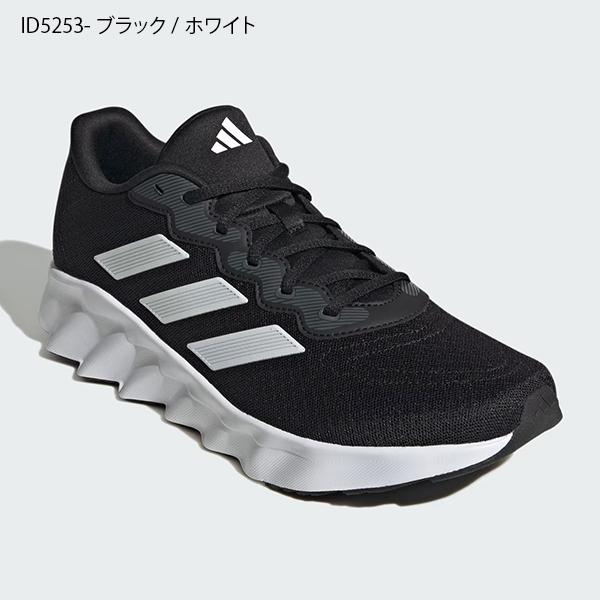 アディダス メンズ レディース 厚底 ランニングシューズ adidas SWITCH MOVE U スイッチ ムーブ スニーカー 2025春夏 ...
