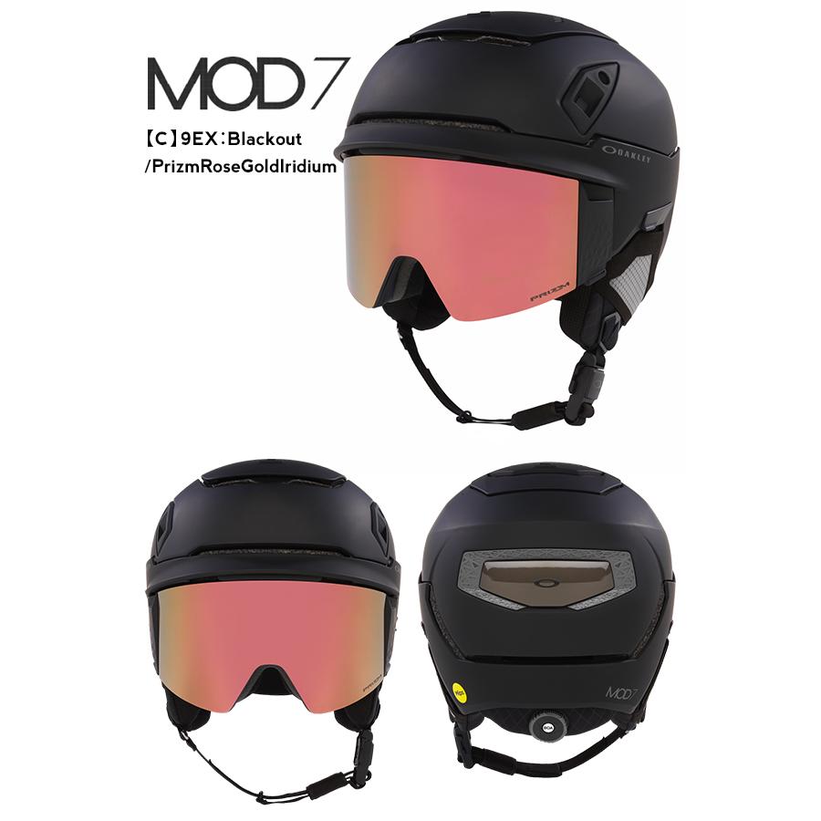 ゴーグル一体型 ヘルメット スノーボード スキー オークリー OAKLEY MOD7 モッド メンズ レディース ミップス ボア ...