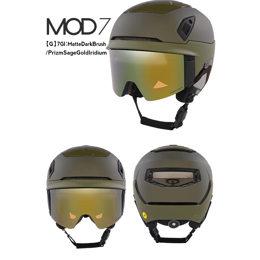 ゴーグル一体型 ヘルメット スノーボード スキー オークリー OAKLEY MOD7 モッド メンズ レディース ミップス ボア ...