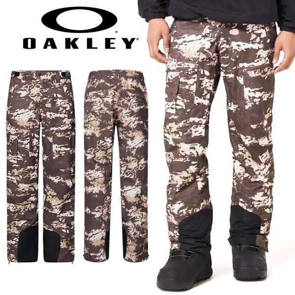 OAKLEY スノーボードウェア メンズ パンツ オークリー 立体裁断 ボトムス スノーボード スキー スノボ スノー ウエア ...