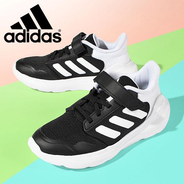 adidas アディダス キッズ スニーカー Tensaur Run 3.0 EL C ジュニア 子供 男の子 女の子 子供靴 ベルクロ ...