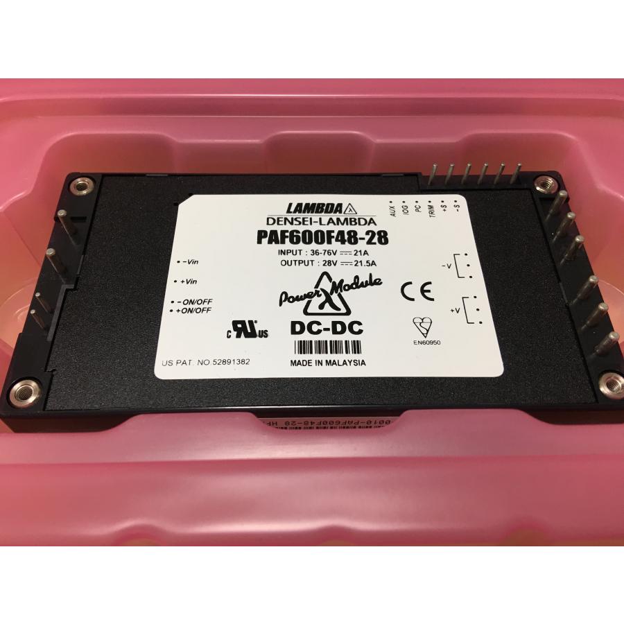PAF600F-48F-28 1台 DC-DC 単出力パワーモジュール : silicone-market - 通販 - Yahoo!ショッピング