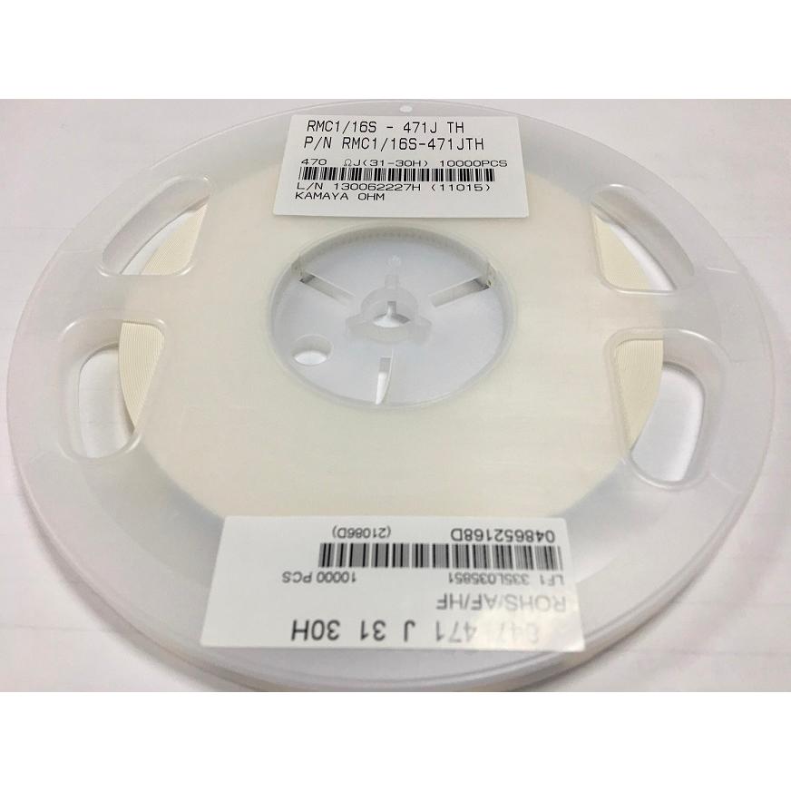 RMC1/16S-471JTH 10000個/リール 1005サイズ 470Ω 0.1W J品 : silicone-market - 通販 ...