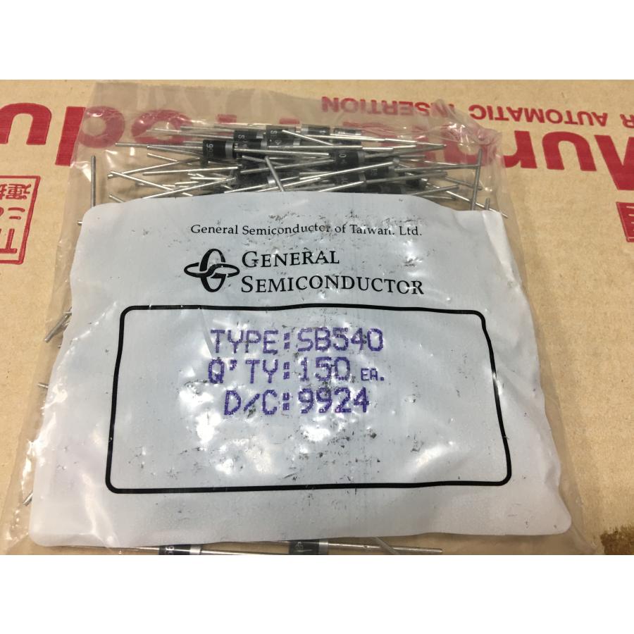 SB540 5A 40V 1本 ショットキーダイオード : silicone-market - 通販 - Yahoo!ショッピング