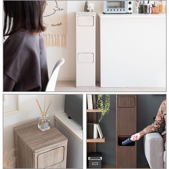 Empro (エンプロー) 2段プッシュダストボックス 20L×2 ナチュラル DB-960R-NT : eleuthera - 通販 - Yahoo!ショッピング