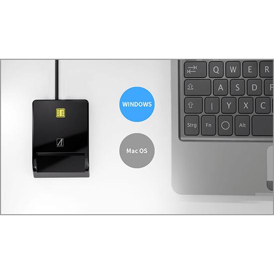 AREA (エアリア) USB・TypeC両対応ICカードリーダー SD-MYC01-B : eleuthera - 通販 - Yahoo!ショッピング