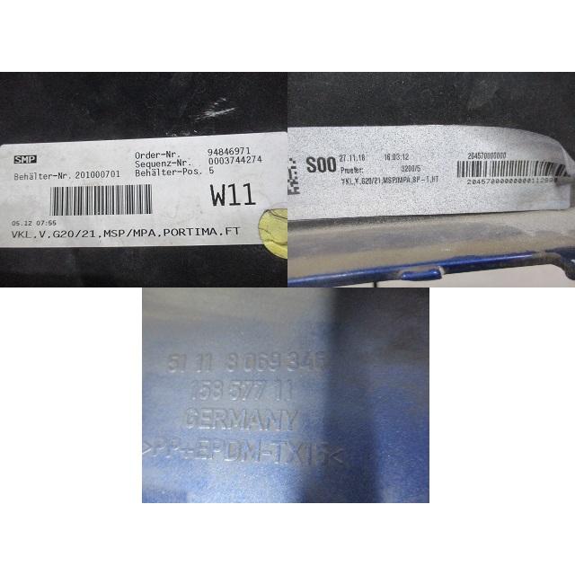 BMW 3シリーズ G20 320i フロントバンパー カラーC31 51118069346 51118099896 ＊個人宅配送不可 ...