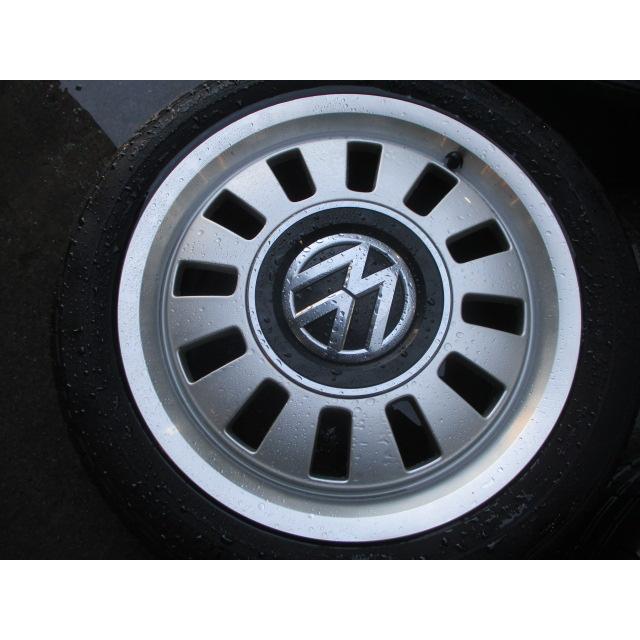 VW フォルクスワーゲン UP アップ AACHY 純正 ホイール 4本 6J×16 +43 PCD100 ブラック 1S0601025B ...