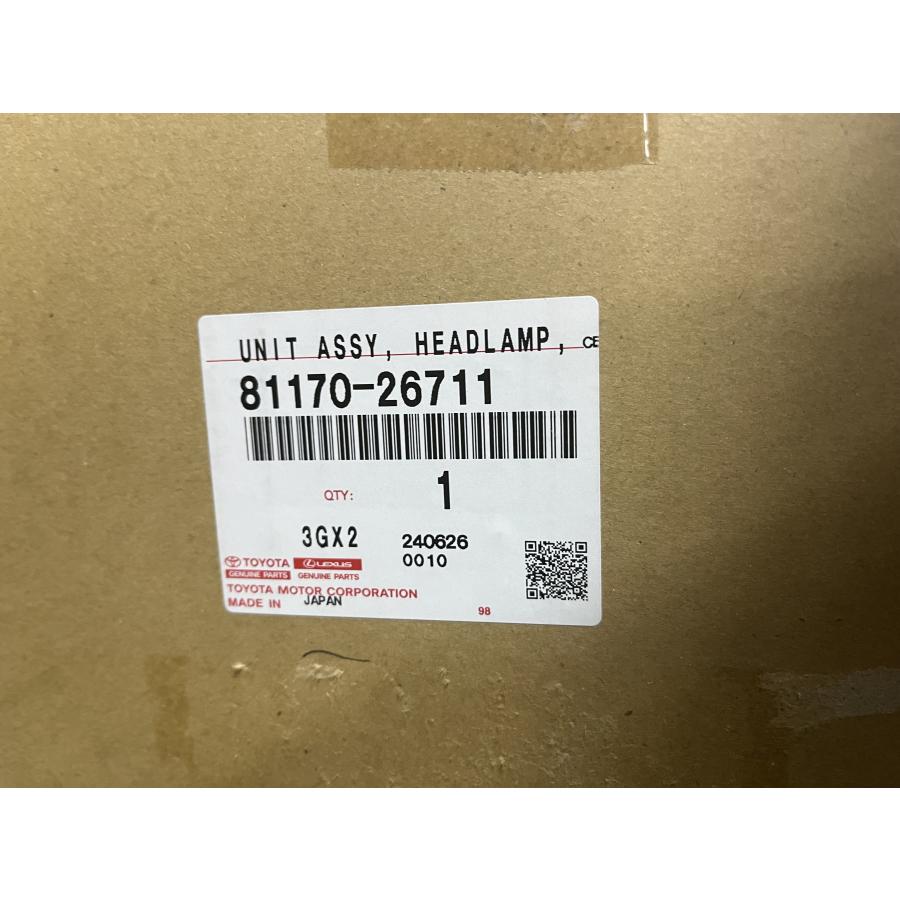 トヨタ ハイエース TRH200 純正 左ヘッドライト ヘッドランプ ハロゲン 81170-26711 26-131 : イレブンオート ...