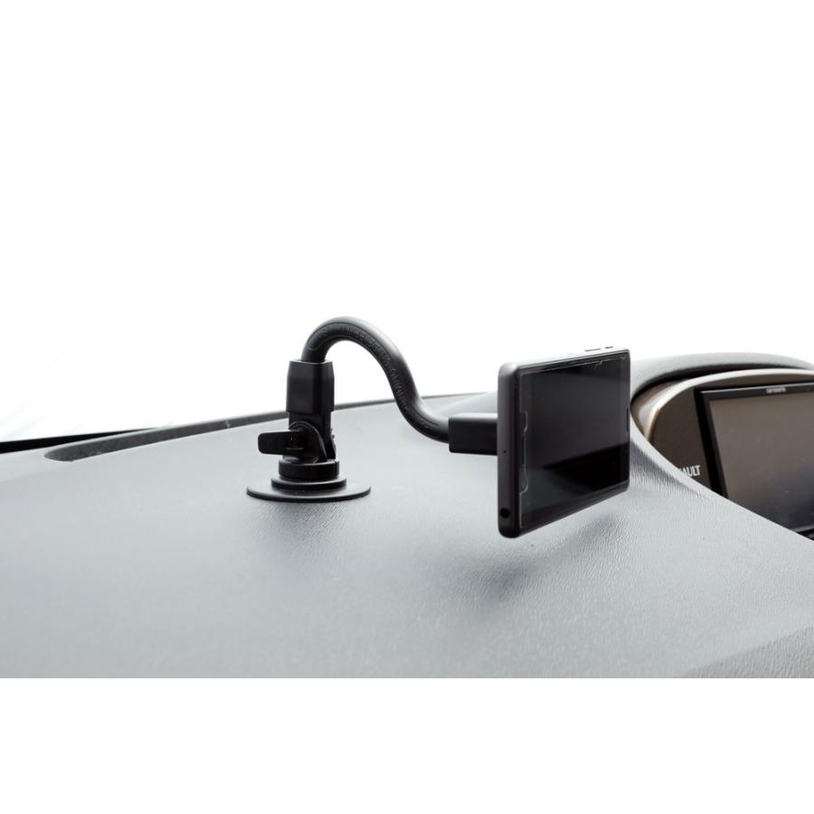 【C-ST-R-051S】コムテック(COMTEC) レーダー探知機用 マグネット式 小型タイプ車載用貼付取付フレキシブルスタンド（1DINボックス設置可能） : エレワークス - 通販 ...