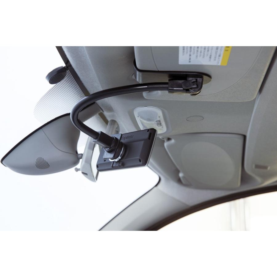 【C-ST-R-059L】コムテック(COMTEC) レーダー探知機用 マグネット式 サンバイザークリップ ロングフレキシブルアーム 車載用取付スタンド (付属スタンド代用品) :C-ST-R ...