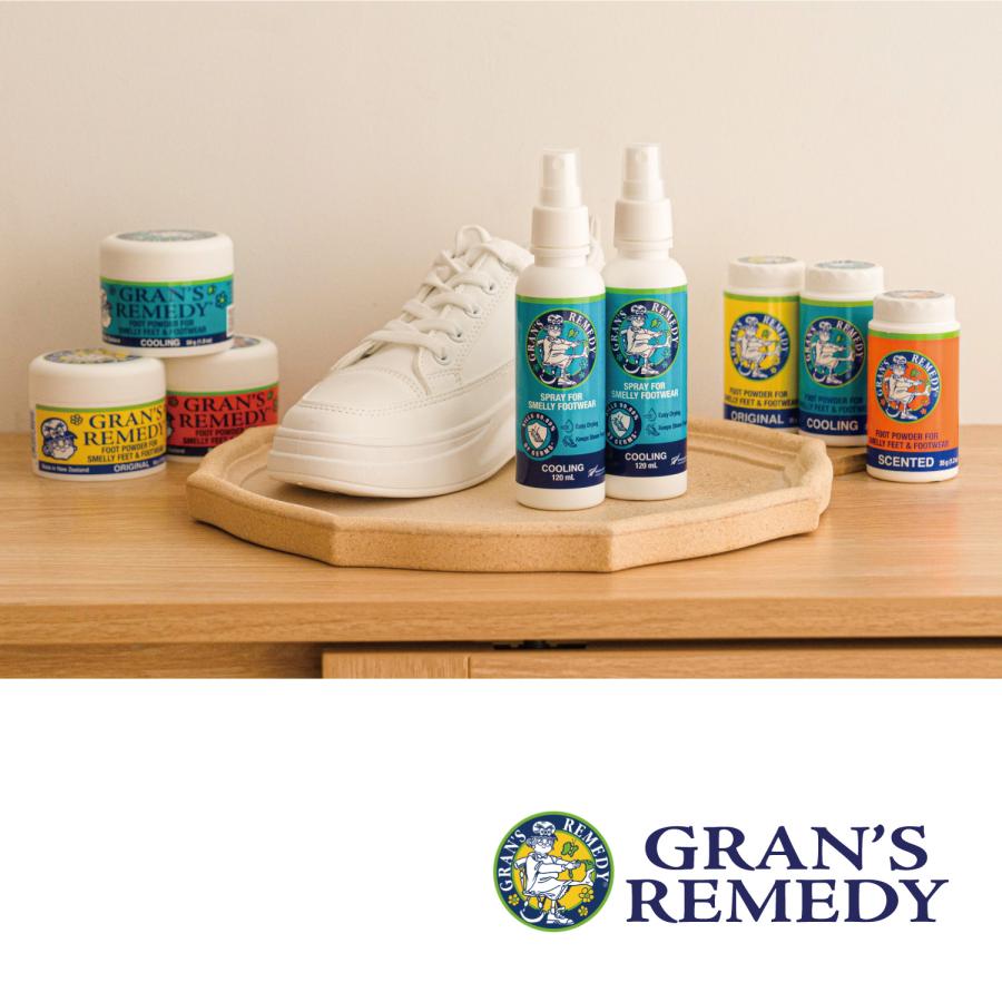 グランズレメディ セット（50g×1、35g×1、120ml×1） 無香料 クーリング(ミント) センティット(フローラル) 全サイズ ブーツ 長靴 スリッパ 靴 デオドラント : grans ...