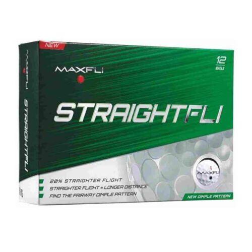 Maxfli StraightFli ゴルフボール より長いストレートフライト距離 ホワイト より長い直進飛行の飛距離 グロス・ホワイト 24球 ディスタンス : 日本小売業販売 - 通販 ...