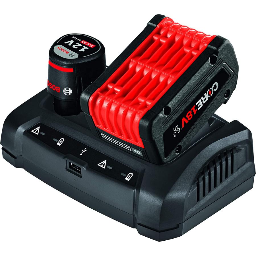 BOSCH GAX1218V-30 18V/12V Dual-Bay Battery Charger : 日本小売業販売 - 通販 - Yahoo!ショッピング