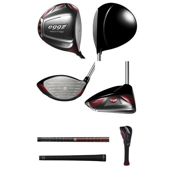 PRGR 【2017年モデル】【レディース】プロギア 赤 エッグ ドライバー インパクトスペック ルール適合品 PRGR egg LADIES DRIVER IMPACT-SPEC ...