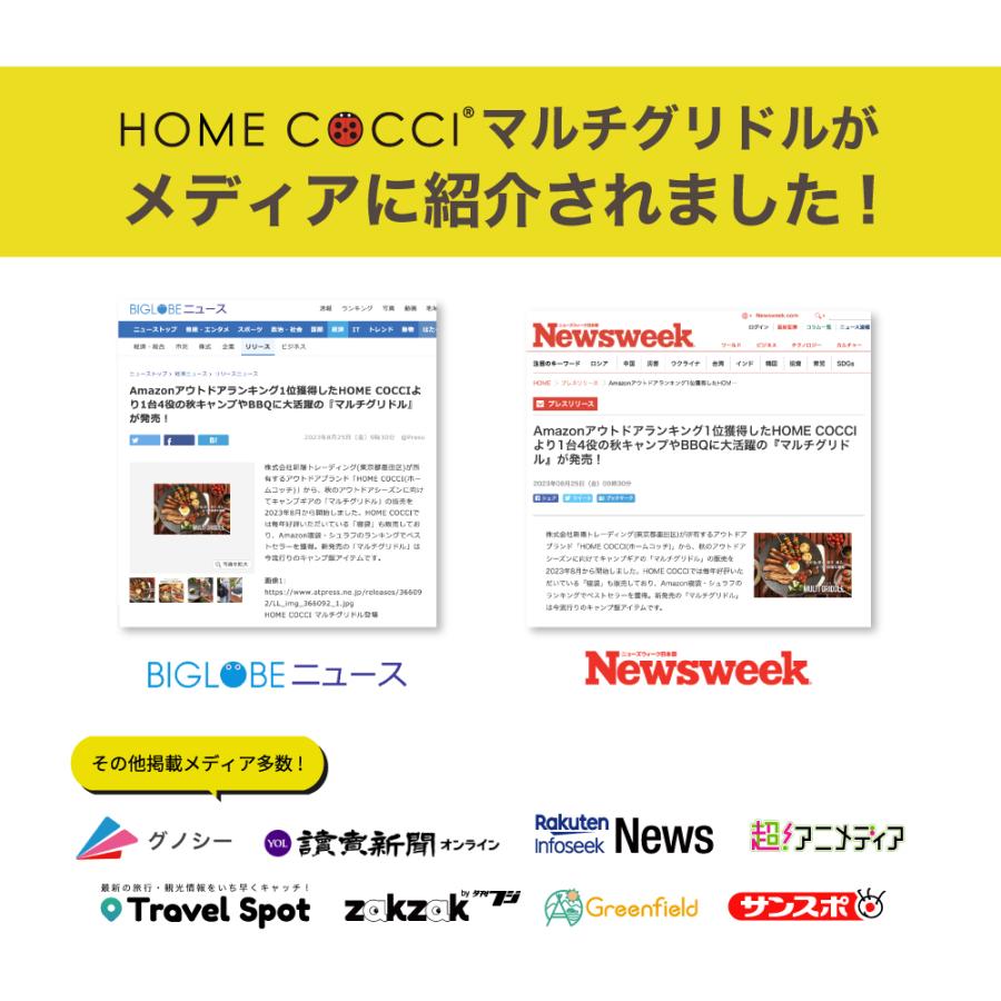 HOME COCCI マルチグリドル 鉄板 34cm グリルパン マルチグリドルパン フライパン 軽量 深型 ケース 取っ手 IH 直火 ...