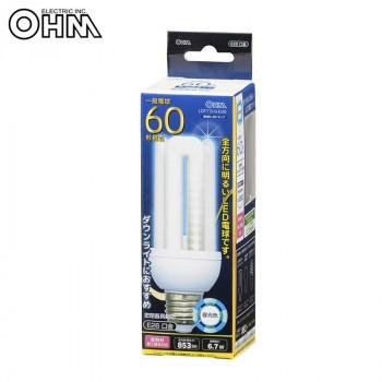 OHM LED電球 D形 E26 60形相当 昼光色 LDF7D-G-E26 : ELMONO - 通販 - Yahoo!ショッピング