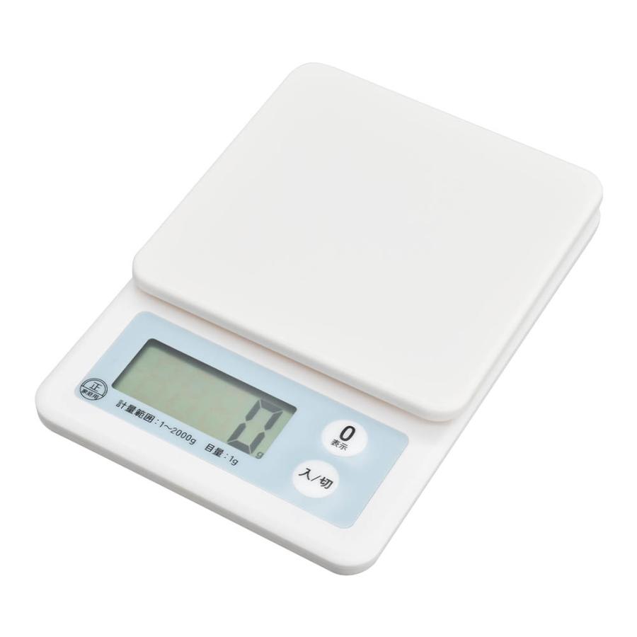 オーム電機 クッキングスケール 2kg計 ブルー COK-S201-A【品番:08-1455】 : E-MASTERヤフー店 - 通販 - Yahoo!ショッピング