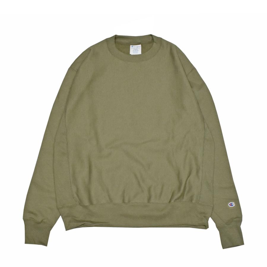 Champion CHAMPION チャンピオン リバースウィーブ クルーネック スウェット フレッシュオリーブ REVERSE WEAVE CREW SWEATSHIRT s1049 元値 ...