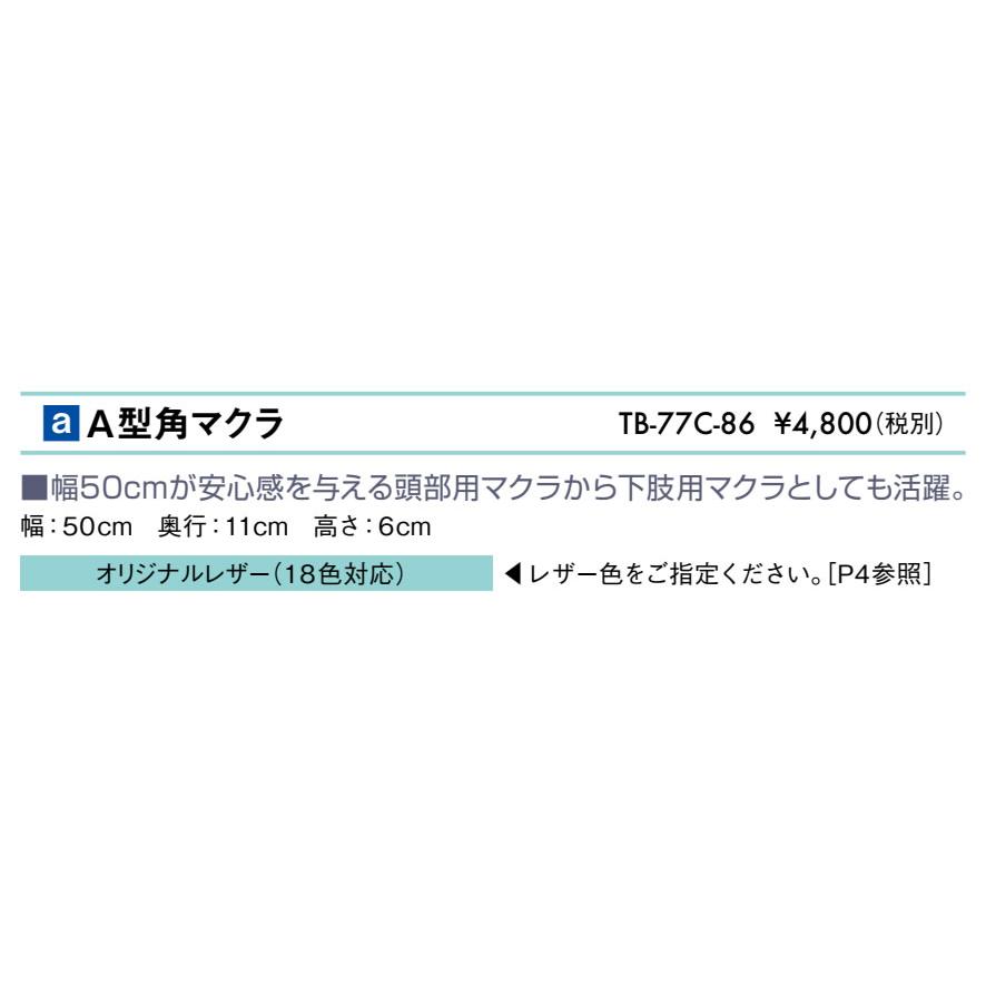高田ベッド製作所 高田ベッド A型角マクラ TB-77c-86 幅50cm 多目的に使えるブロッククッション ワイド額まくら 治療用枕 上肢ケア : エンバシー 高田ベッド正規特約店 - 通販 ...