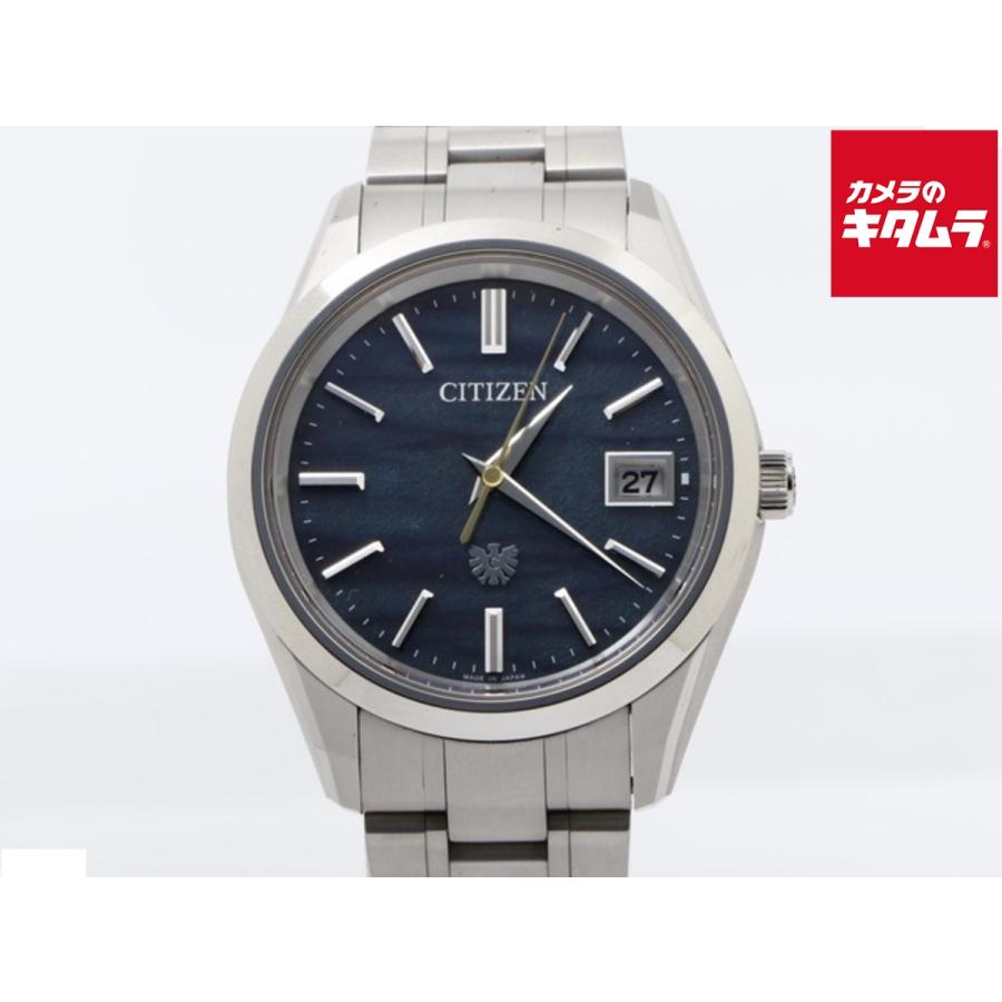 【中古】 【良品】 シチズン ザ・シチズン ブルー AQ4100-65L/A060-A1C403 チタン : カメラのキタムラヤフー店 - 通販 - Yahoo!ショッピング