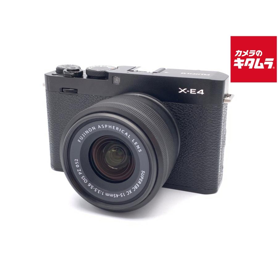 【中古】 【並品】 フジフイルム X-E4 XC15-45mmレンズキット ブラック : 2443801162870 : カメラのキタムラヤフー店 - 通販 - Yahoo!ショッピング