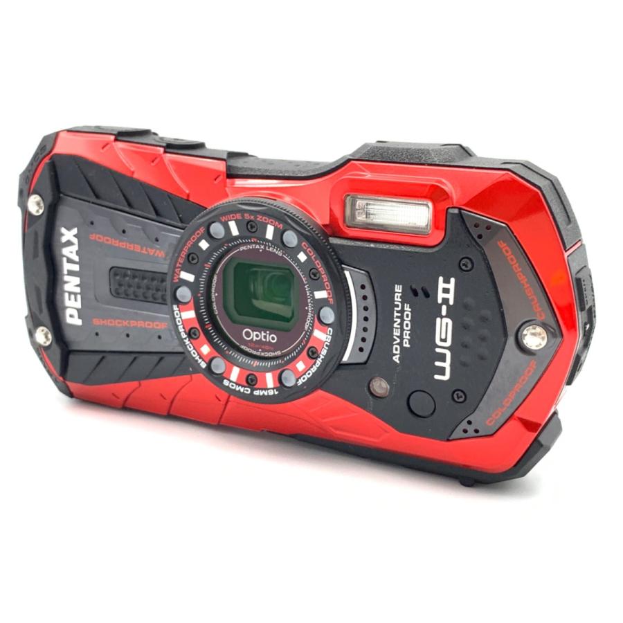 【中古】 【良品】 ペンタックス Optio WG-2 バーミリオンレッド : 2448580003789 : カメラのキタムラヤフー店 - 通販 - Yahoo!ショッピング