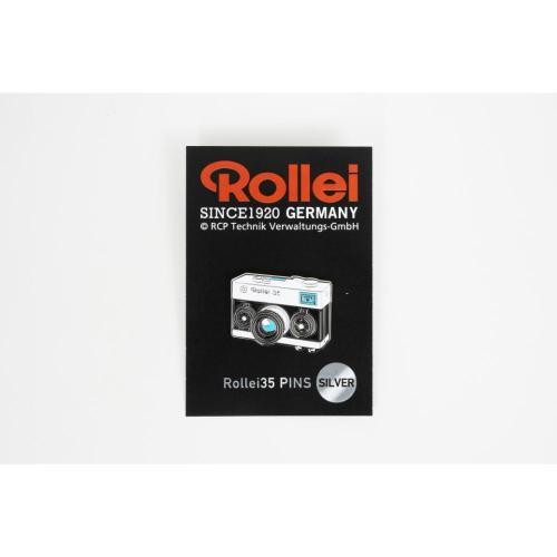 Rollei（ローライ） RL-032-SI ピンバッジ 35 シルバー : 4932697109451 : カメラのキタムラヤフー店 - 通販 - Yahoo!ショッピング