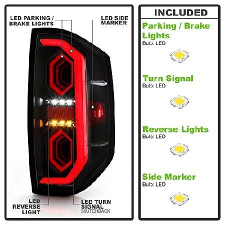 Taillight Assembly Boine Tail Light Compatible With 2014 2015 2016 2017 ...