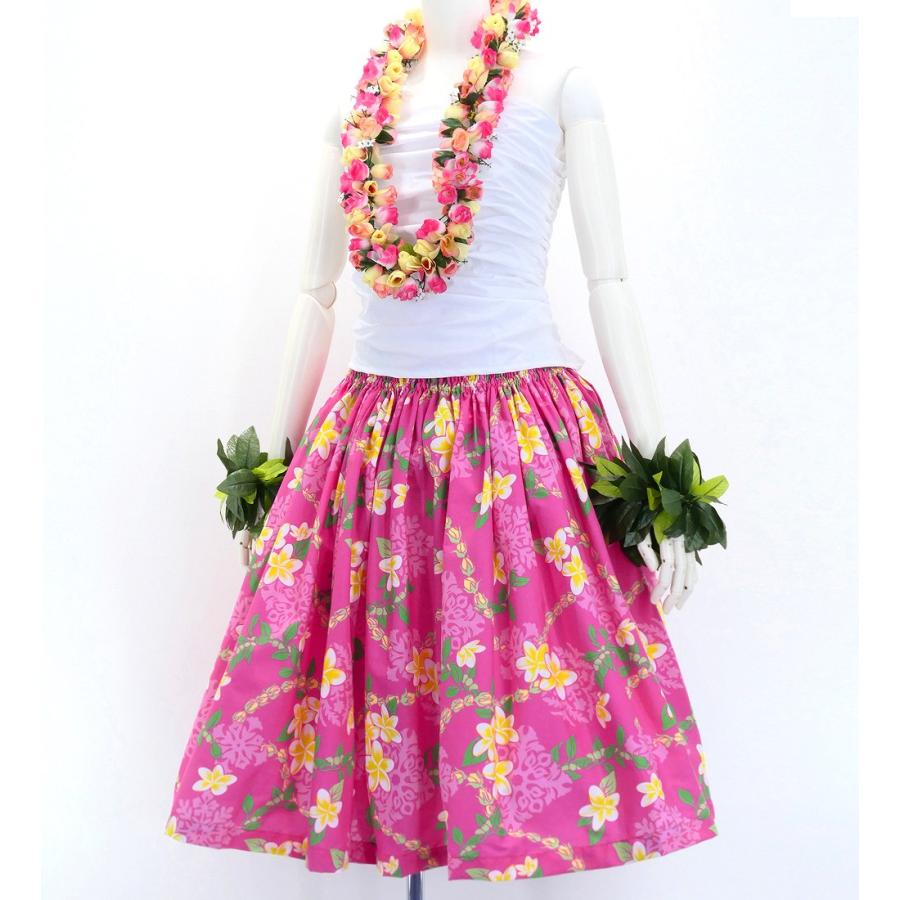 フラダンス パウスカート シングル78cm丈 ピンク 2890 : emika - 通販 - Yahoo!ショッピング