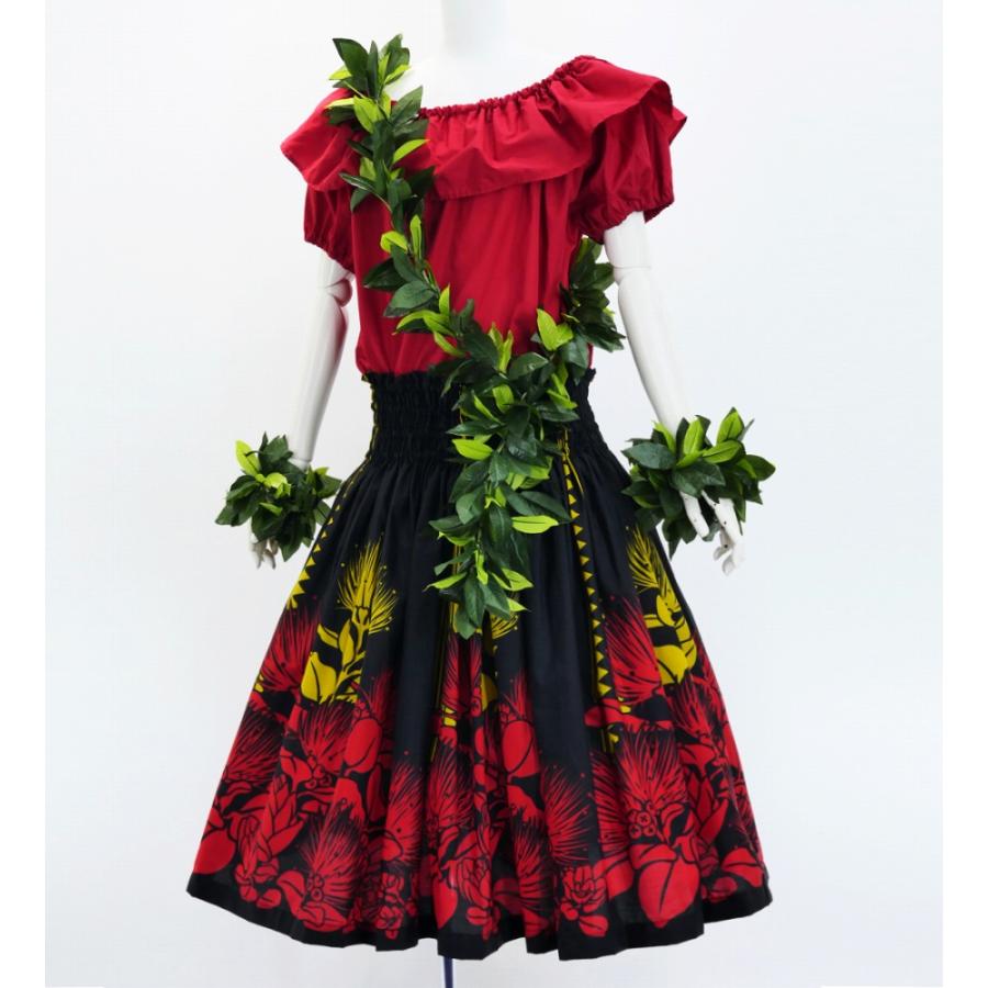 フラダンス パウスカート シングル73cm丈 ブラック 3019 : emika - 通販 - Yahoo!ショッピング