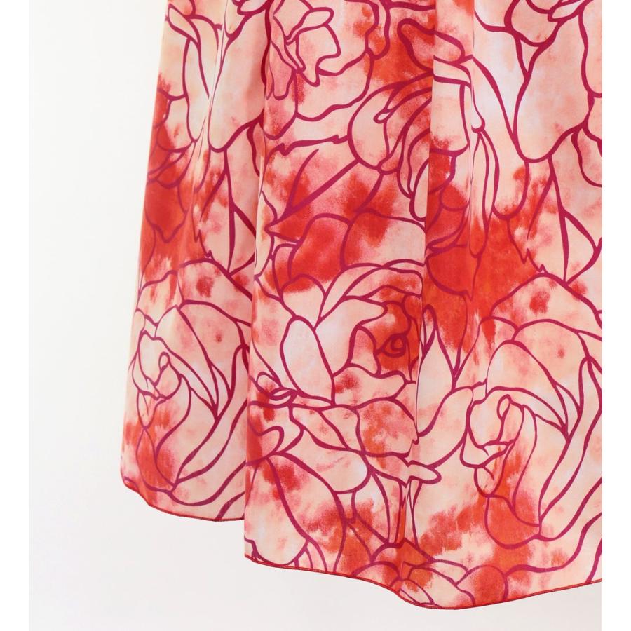 フラダンス 袖フリル ハワイアンファブリックドレス レッド M(F)サイズ 3050rdF : emika - 通販 - Yahoo!ショッピング