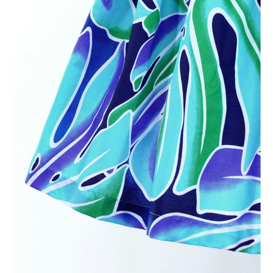 フラダンス パウスカート シングル73cm丈 ブルー 3109 : emika - 通販 - Yahoo!ショッピング