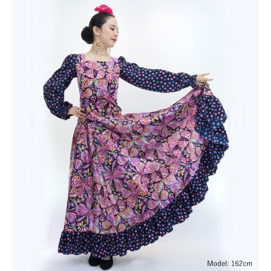 フラメンコ バタフライペイズリー セットアップ パープル FBS-14 :FBS-14:emika - 通販 - Yahoo!ショッピング