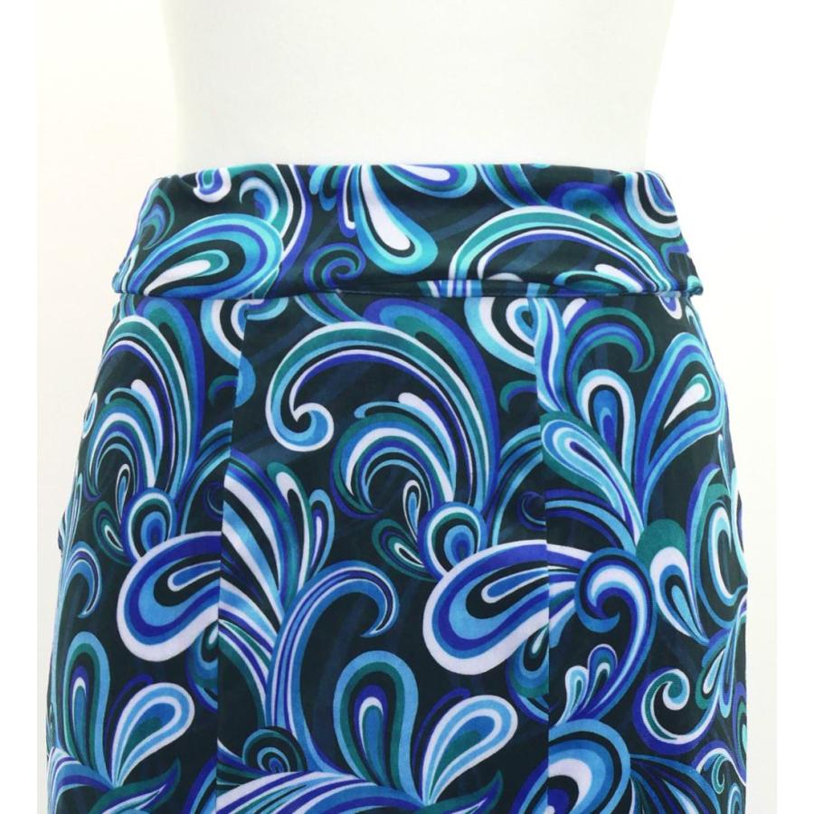 フラメンコ ハイウエストマーメイドスカート ペイズリー ブルー FS-40 : emika - 通販 - Yahoo!ショッピング